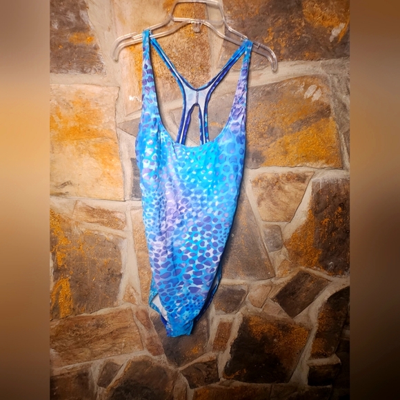 Speedo | Swim | Speedo Blue One Piece Swimsuit | Poshmark